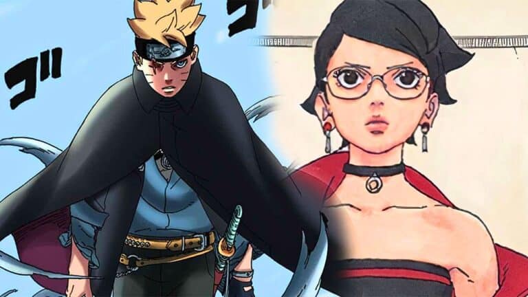 Boruto Two Blue Vortex : Sarada montre son nouveau pouvoir ! Elle ...